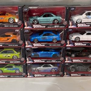 Jada | Toys | Fast And Furious Jada Die Cast Cars | Poshmark